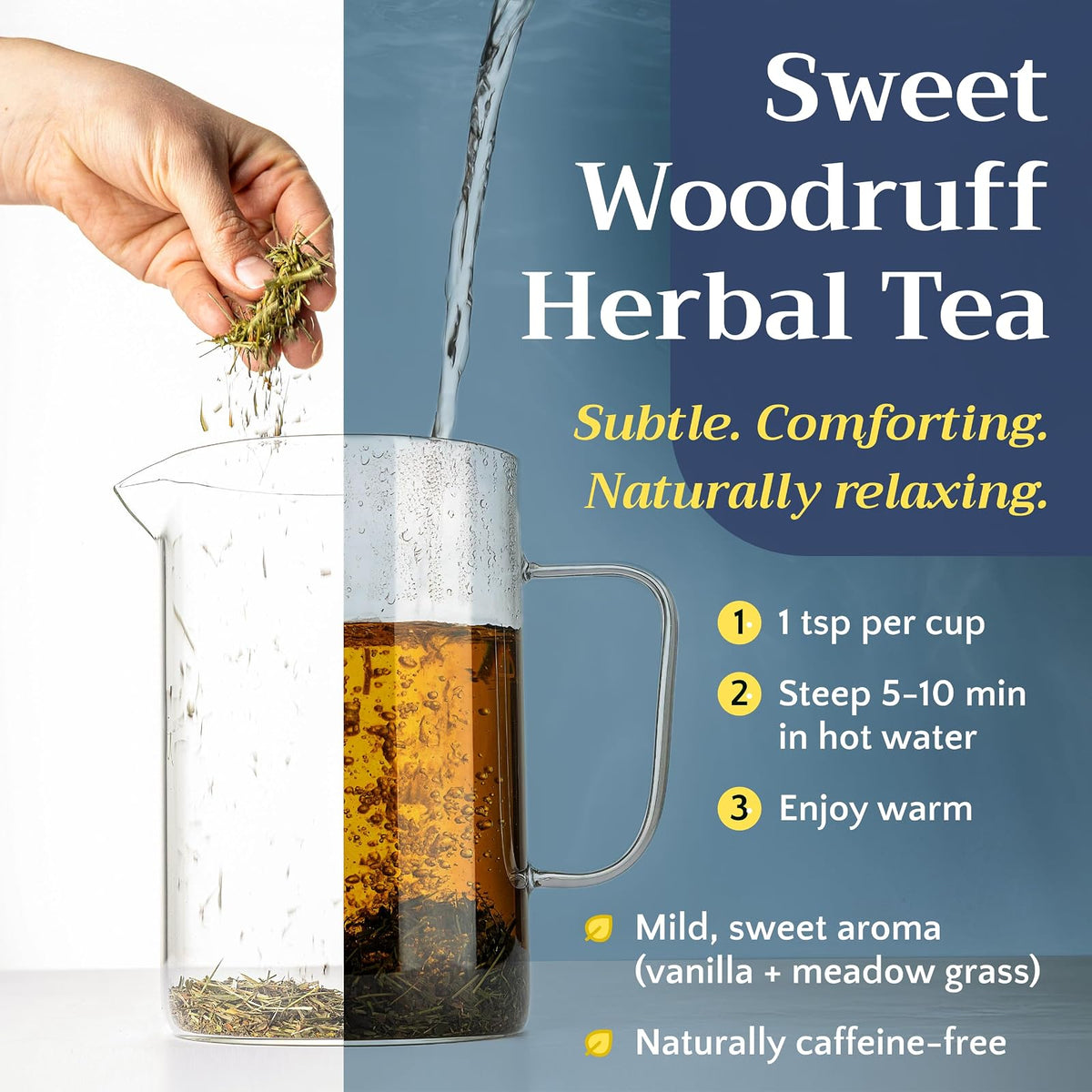 soothing Sweet Woodruff tea