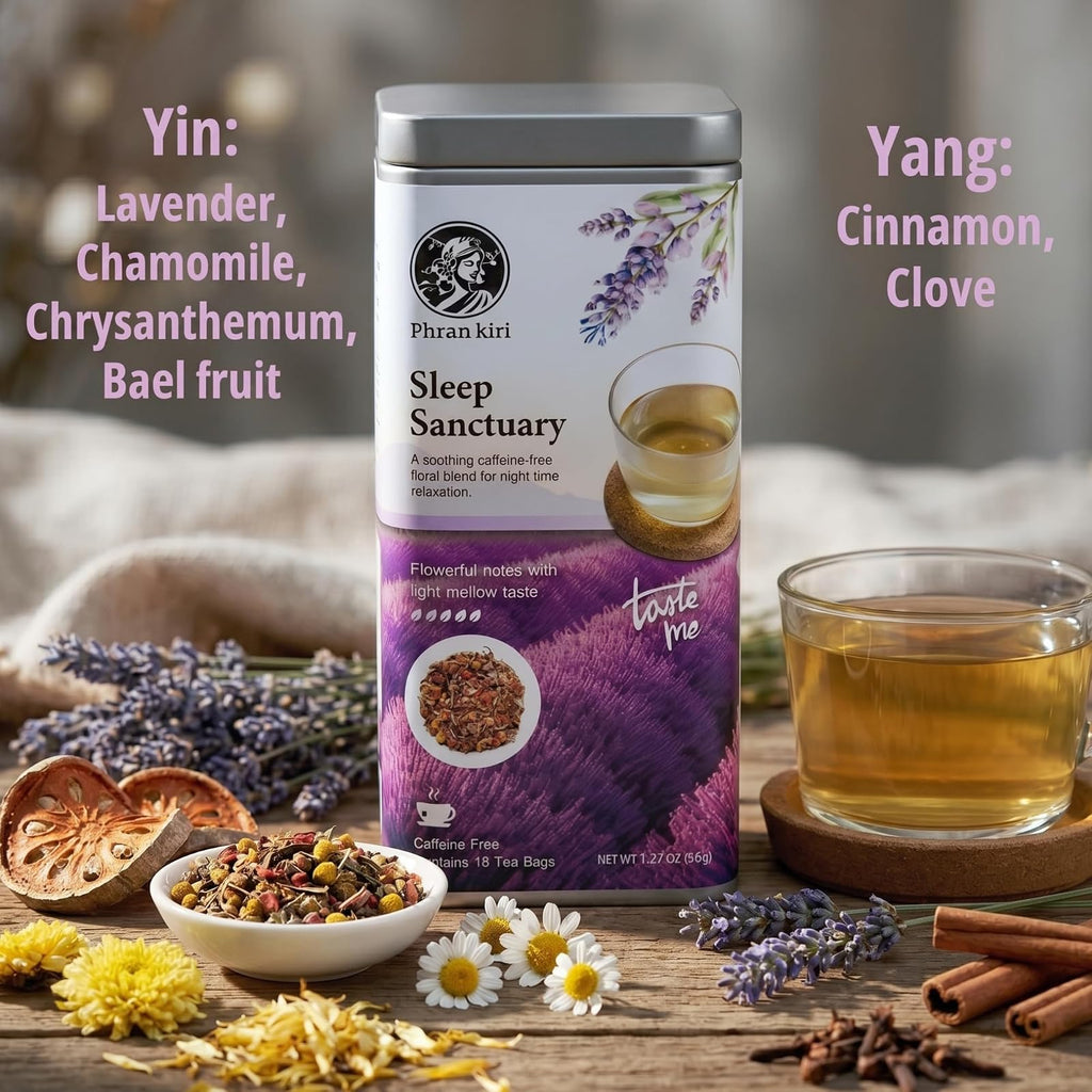 Soothing tea for bedtime routine