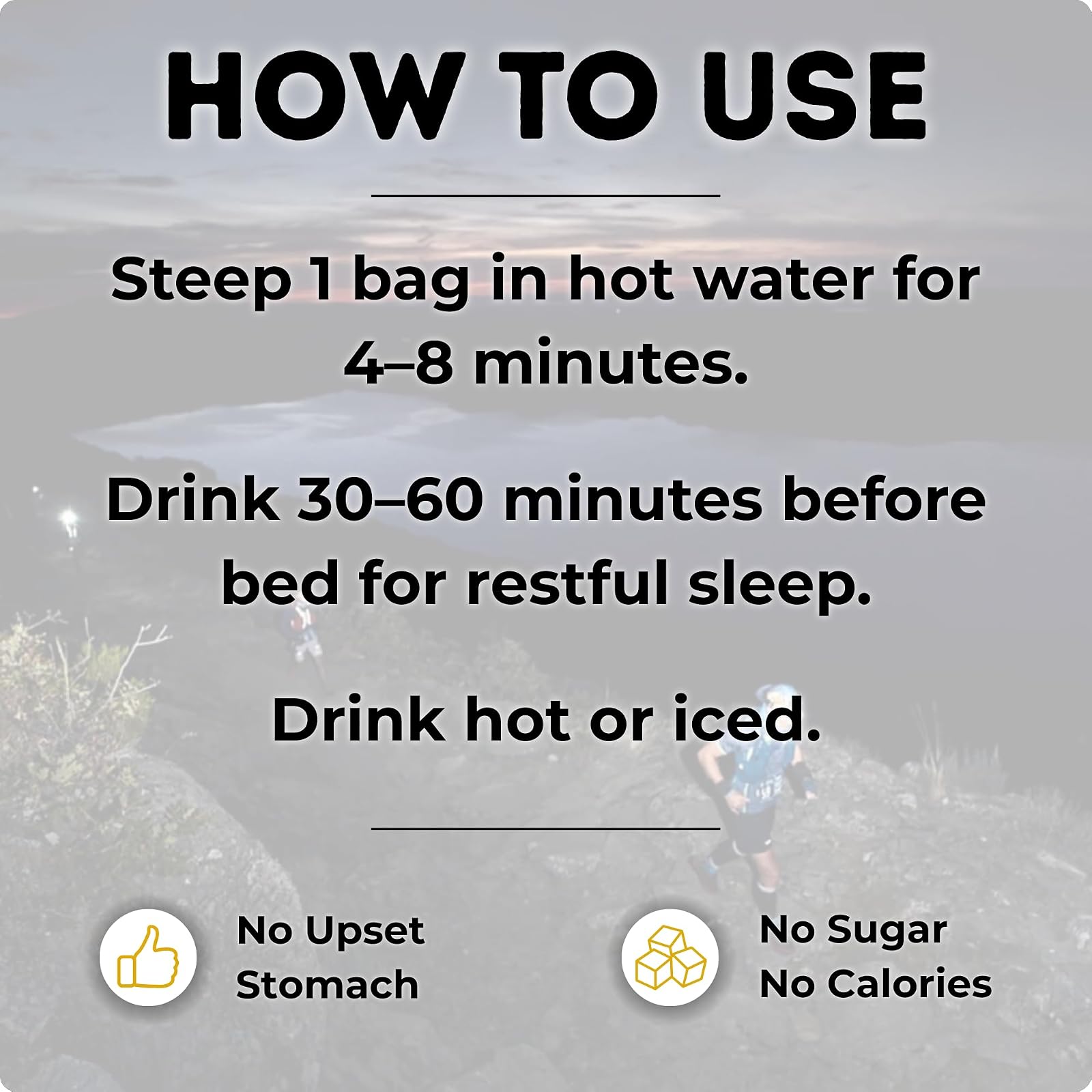 soothing tea for better sleep