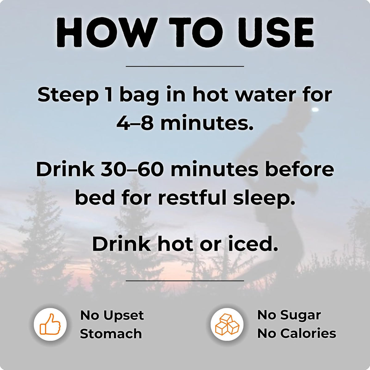 soothing tea for better sleep