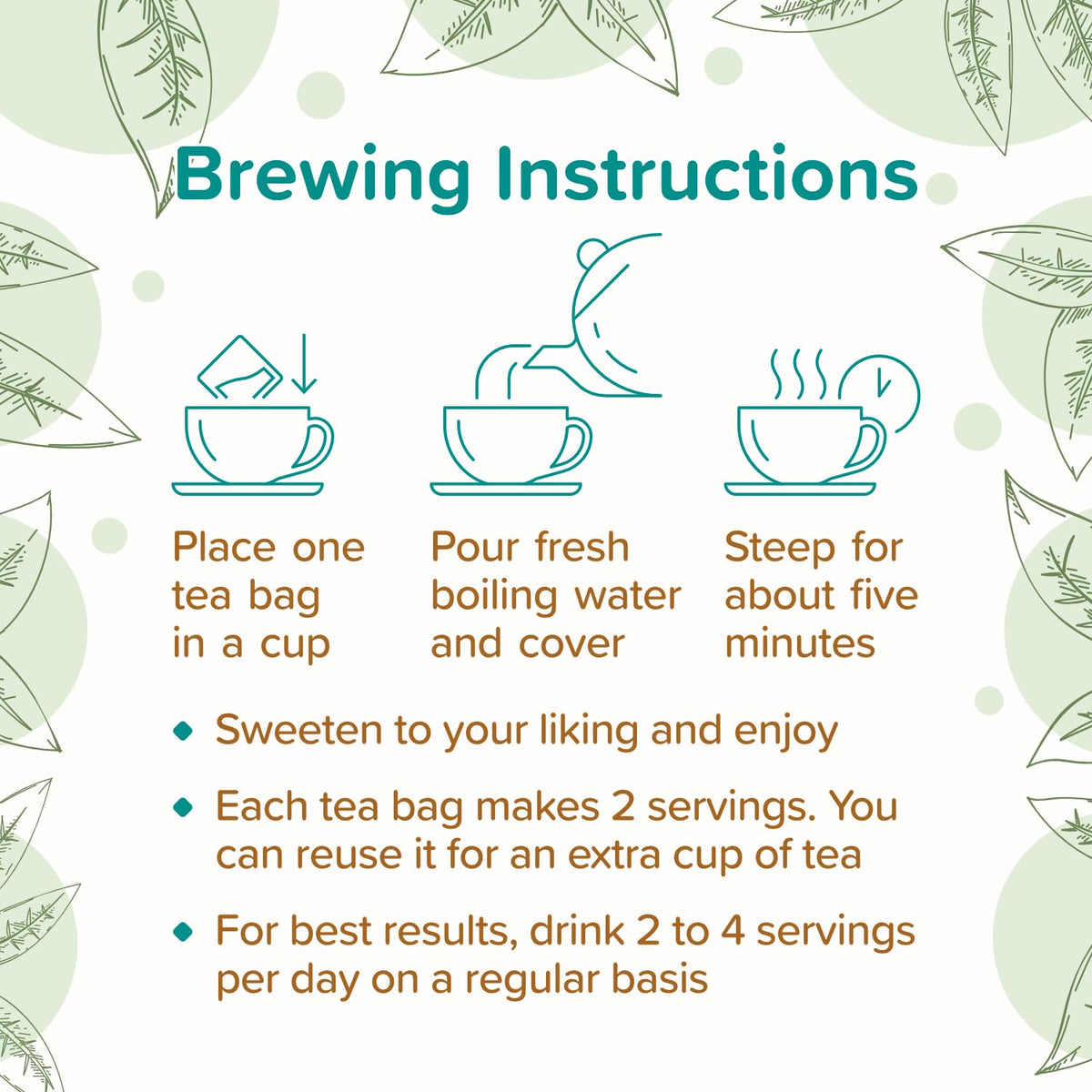 soothing tea for conception journey