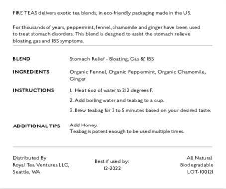 soothing tea for digestive comfort