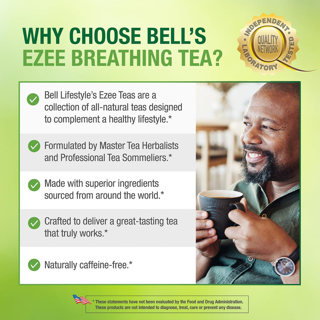 Soothing tea for respiratory health