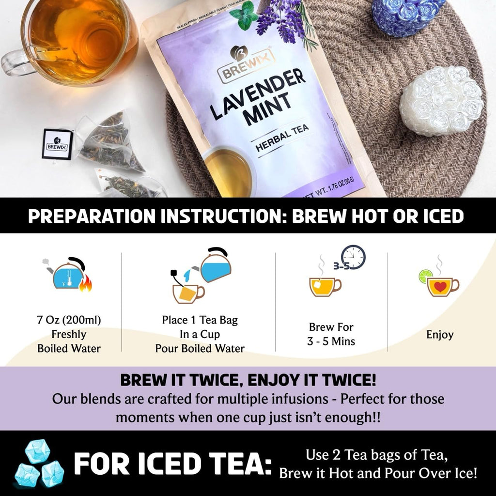 Soothing tea for stress relief