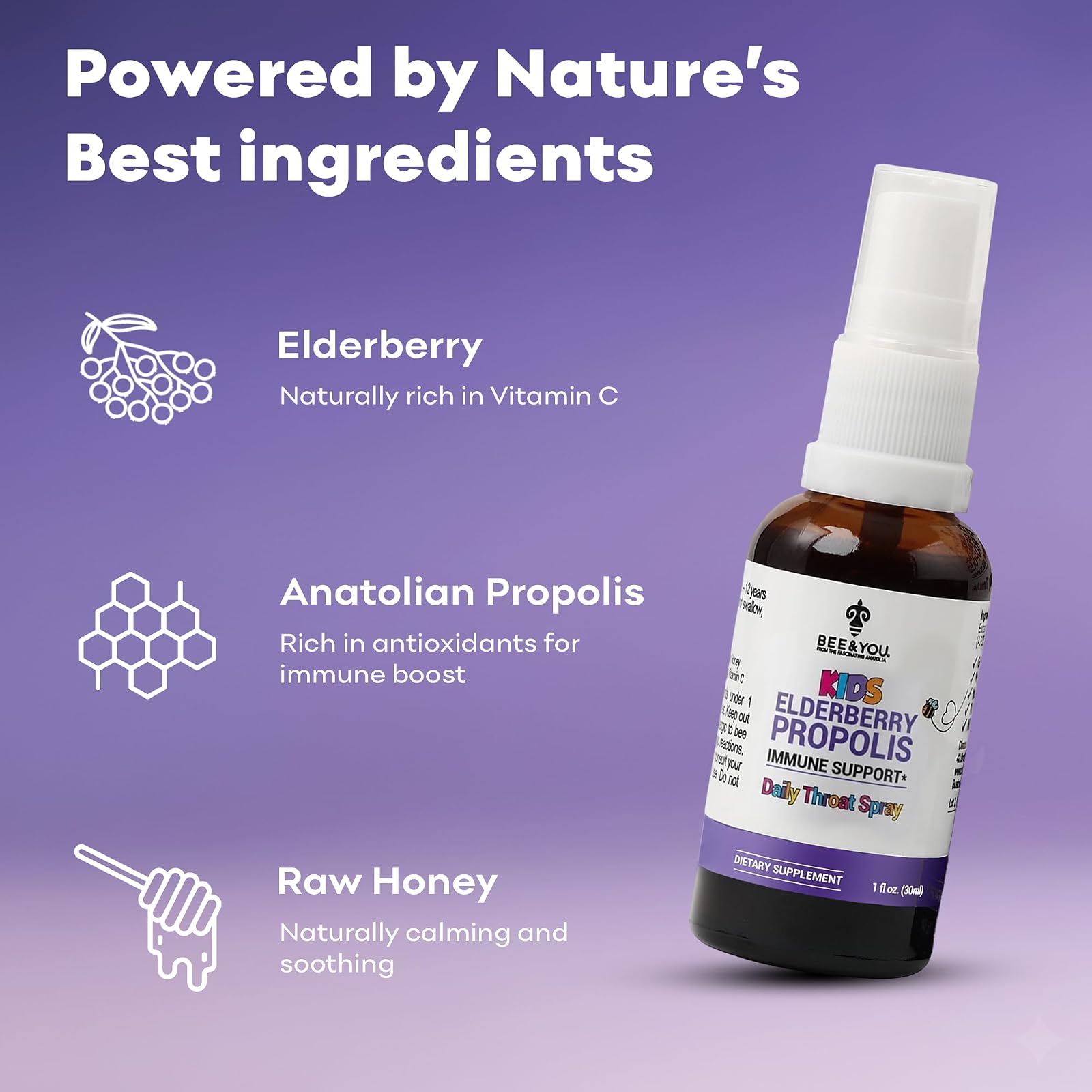 soothing throat spray for kids