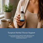 Soothing throat spray with Echinacea