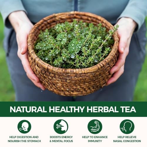 soothing thyme tea for digestion
