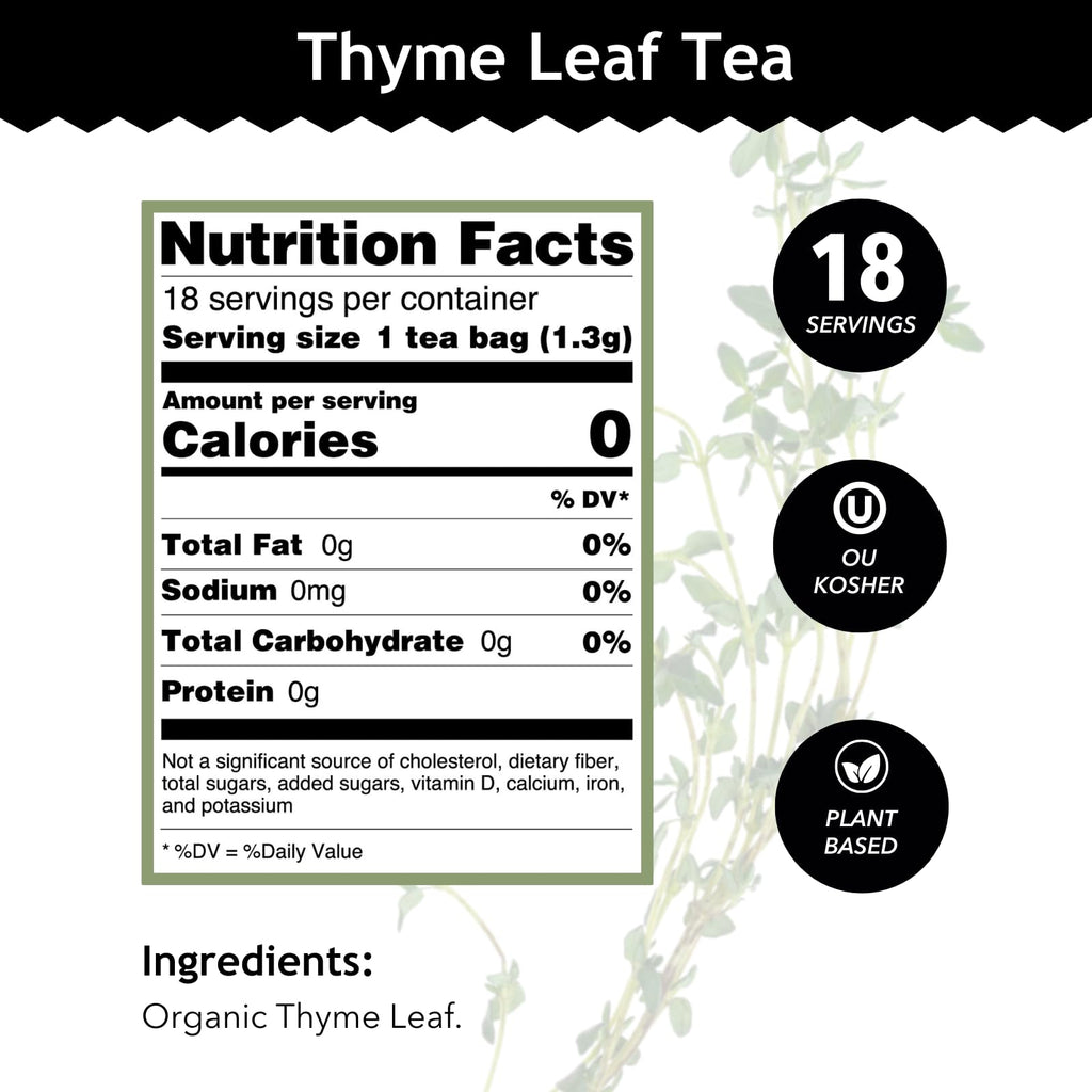 soothing thyme tea for relaxation