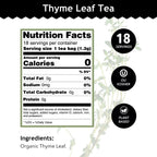 soothing thyme tea for relaxation