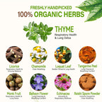 soothing thyme tea for relaxation