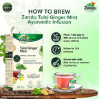 soothing tulsi herbal tea