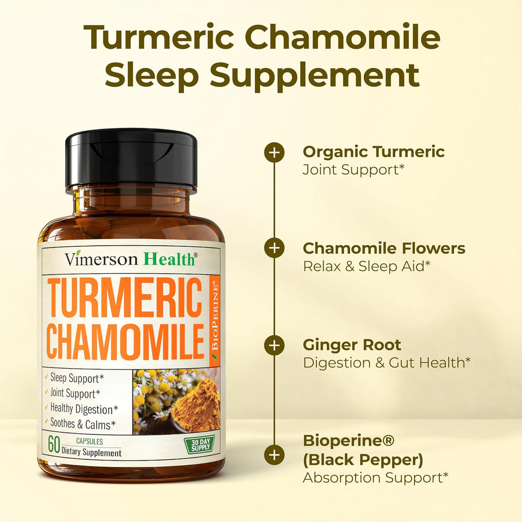 soothing turmeric and chamomile blend