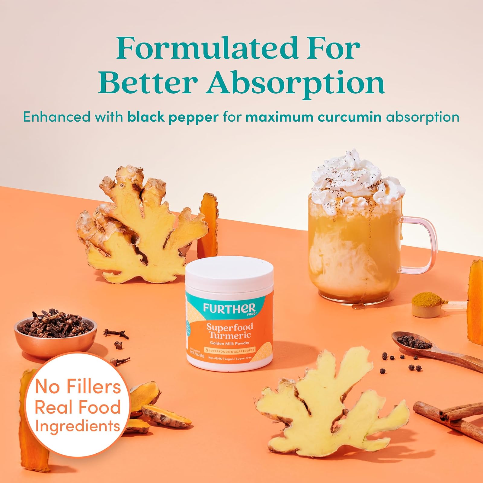 soothing turmeric blend for lattes