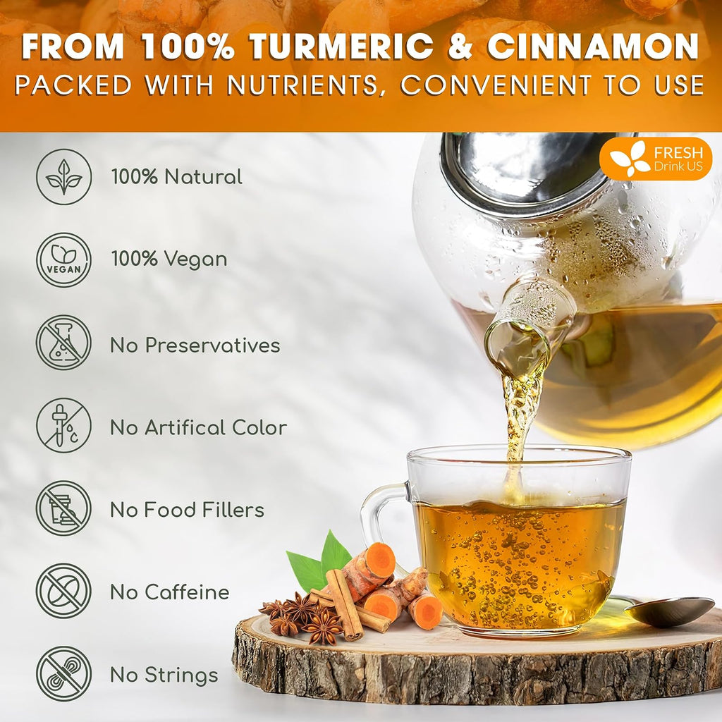 soothing turmeric cinnamon tea blend
