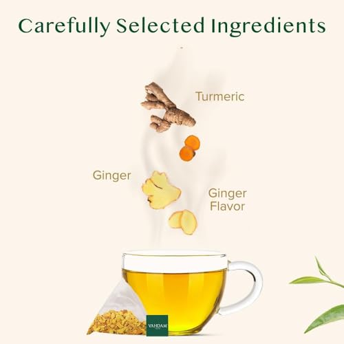soothing turmeric ginger tea blend