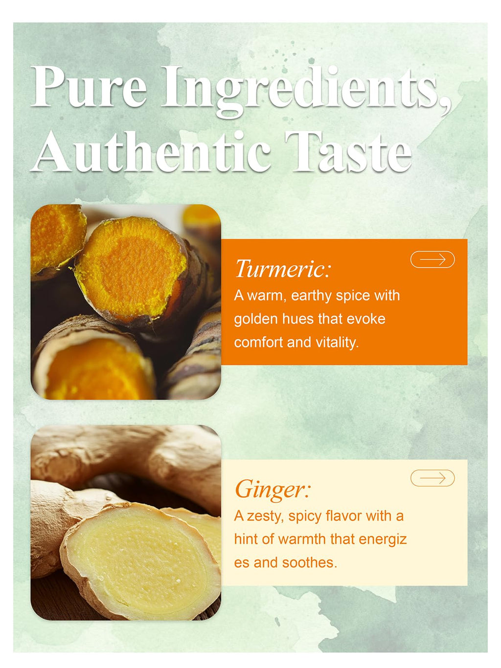 soothing turmeric ginger tea blend