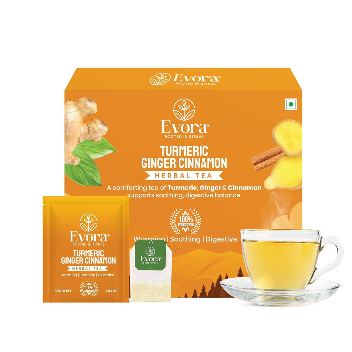 soothing turmeric ginger tea
