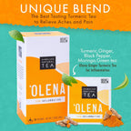 soothing turmeric green tea bags