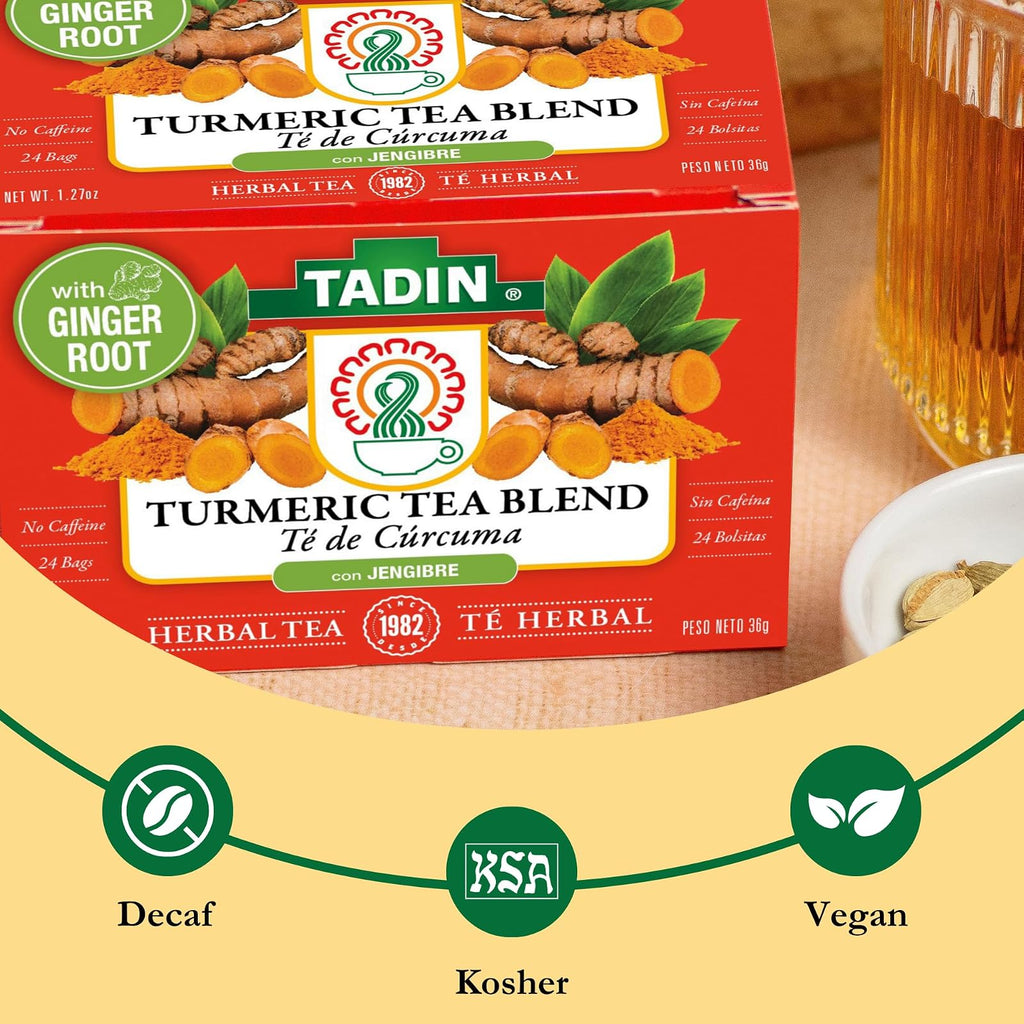 soothing turmeric herbal tea bags
