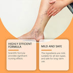 Soothing turmeric patch for legs