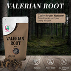 soothing valerian root herbal infusion