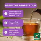 soothing valerian root infusion
