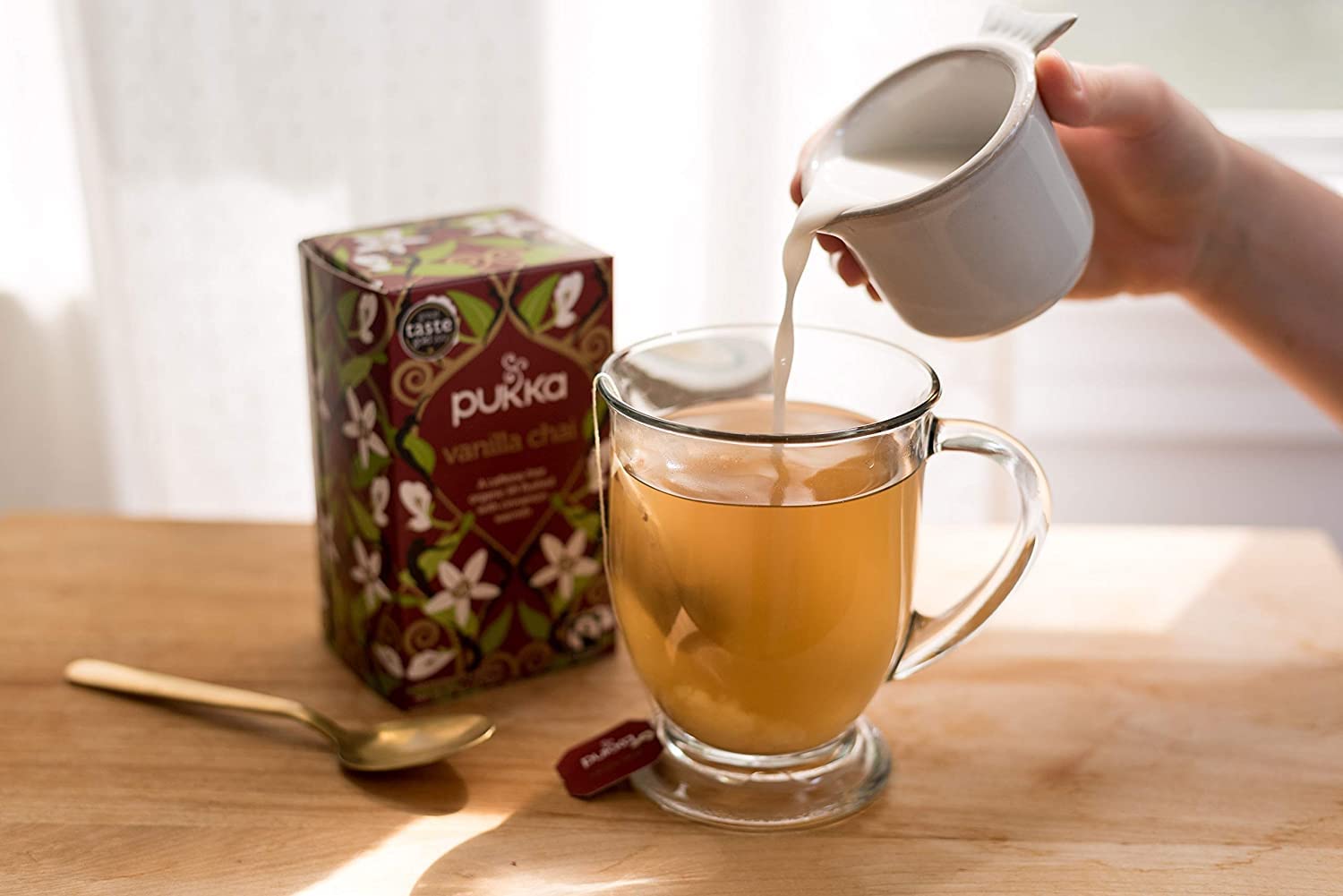 soothing vanilla chai tea experience