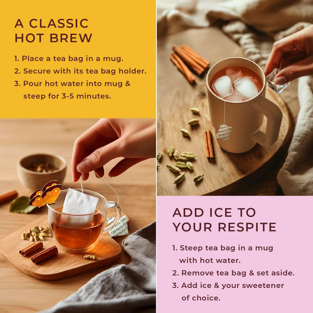 soothing vanilla chai tea for relaxation