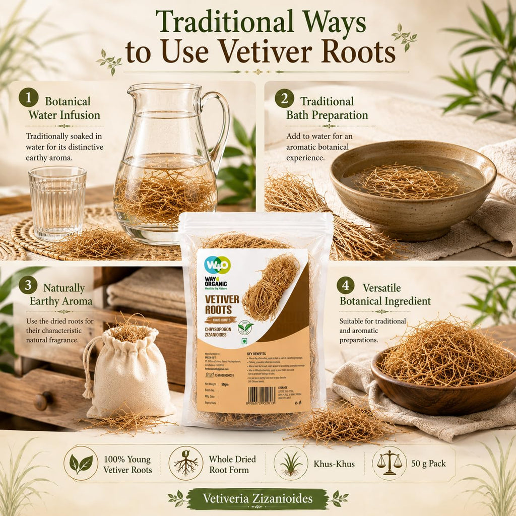 soothing vetiver root tea blend