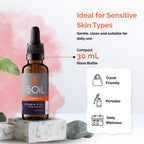 soothing vitamin e oil for sensitive skin