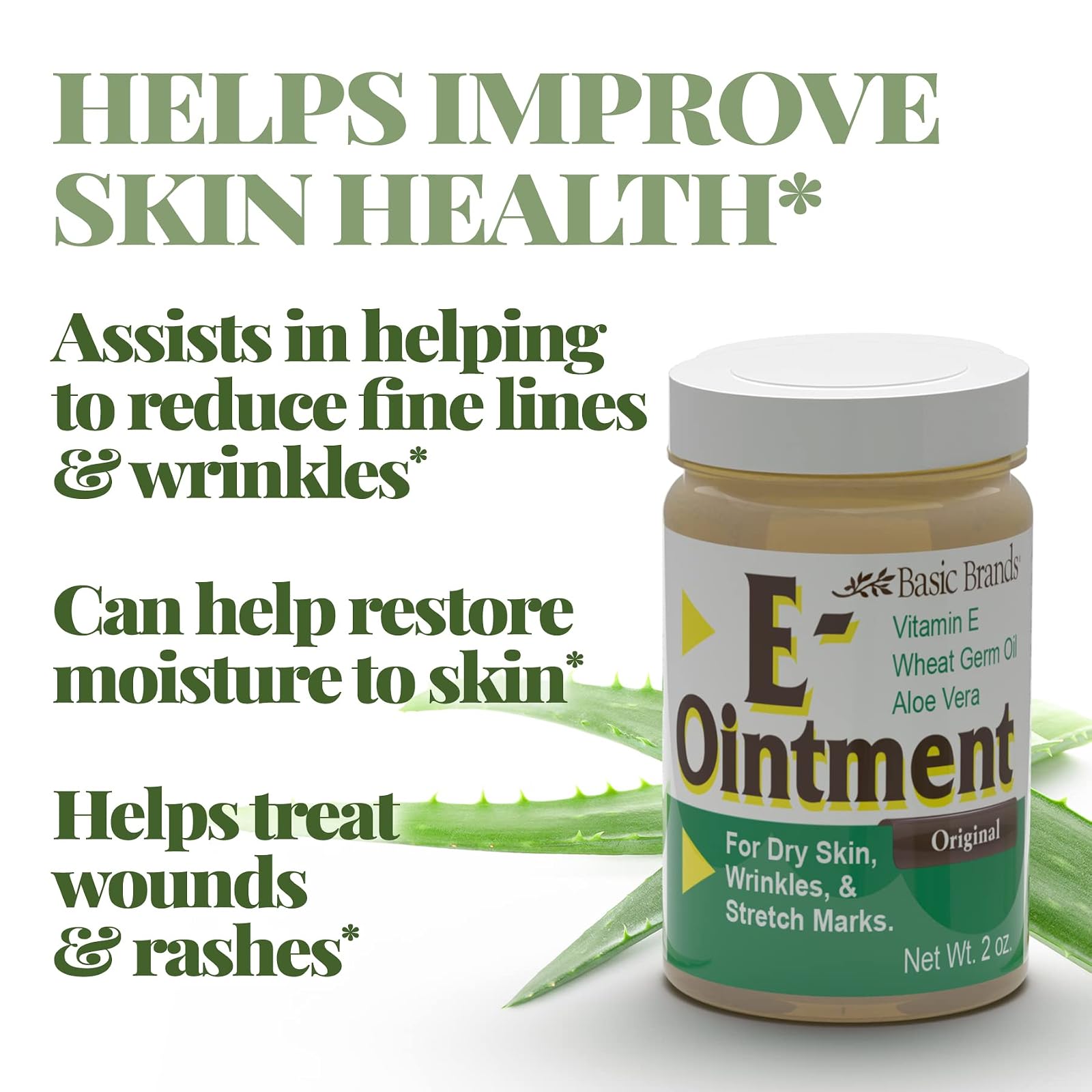 soothing vitamin e skin treatment