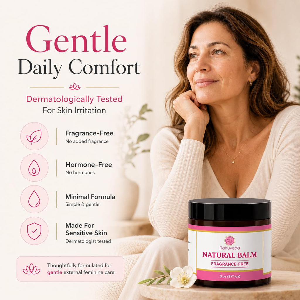 Soothing vulva balm for dryness