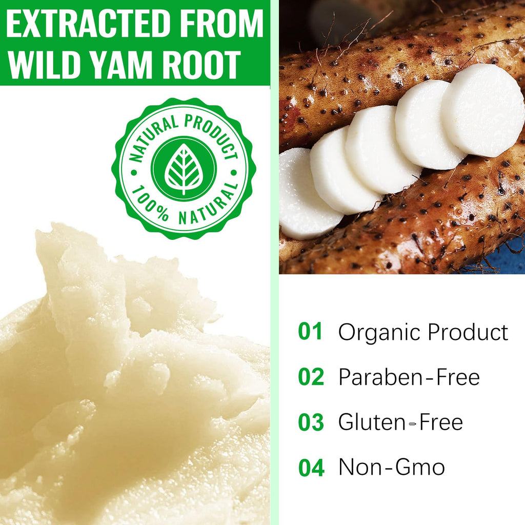 Soothing Wild Yam Cream for hormonal changes