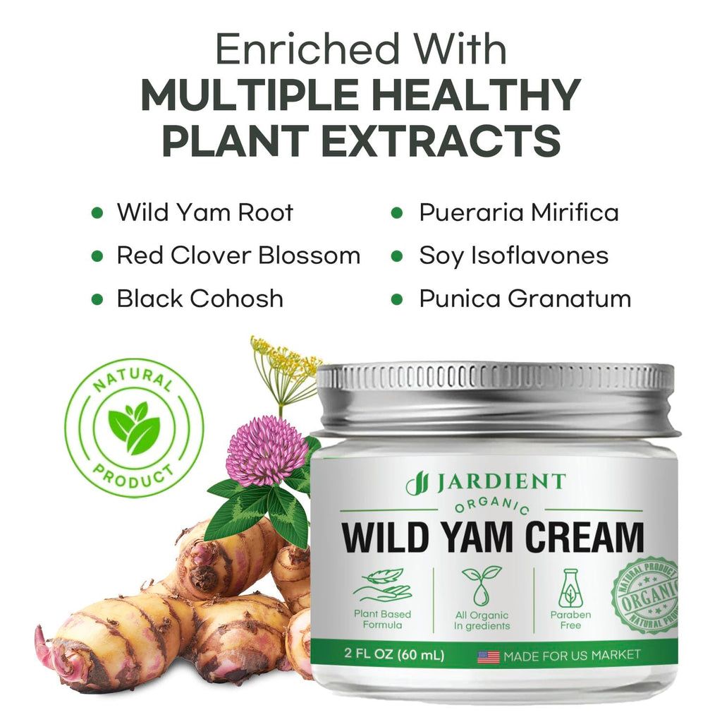 Soothing Wild Yam cream for women