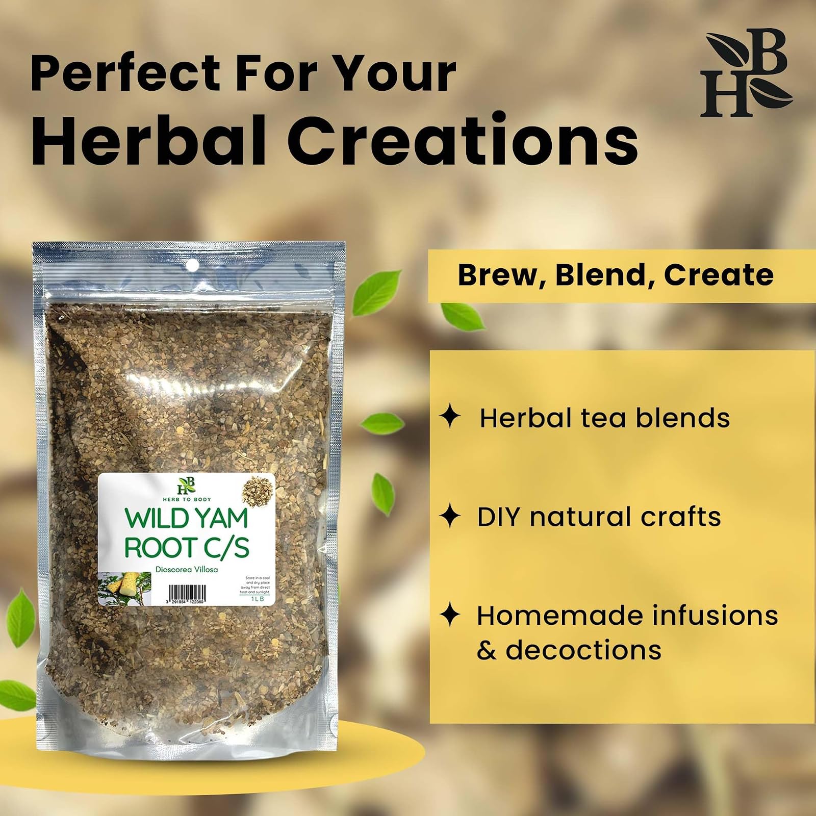 soothing wild yam tea blend