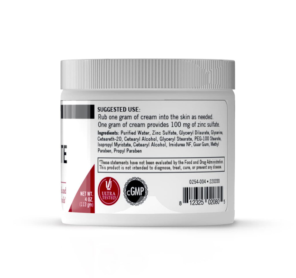 soothing zinc cream for skin