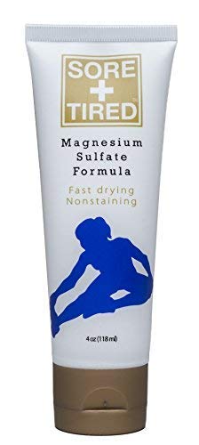 Sore+Tired magnesium sulfate benefits