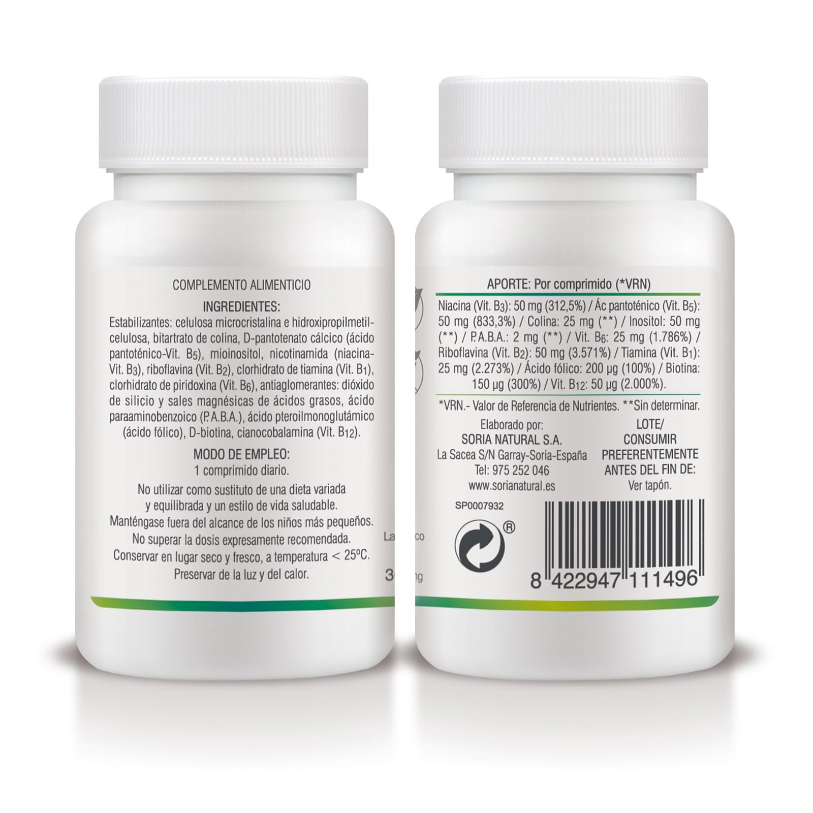 Soria blended vitamin & mineral supplements