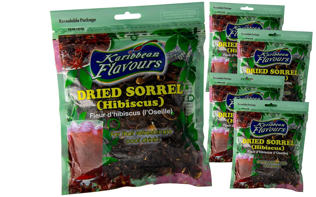 Sorrel hibiscus flower herbal tea