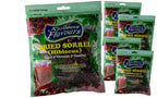 Sorrel hibiscus flower herbal tea