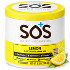 SOS Hydration lemon electrolyte powder