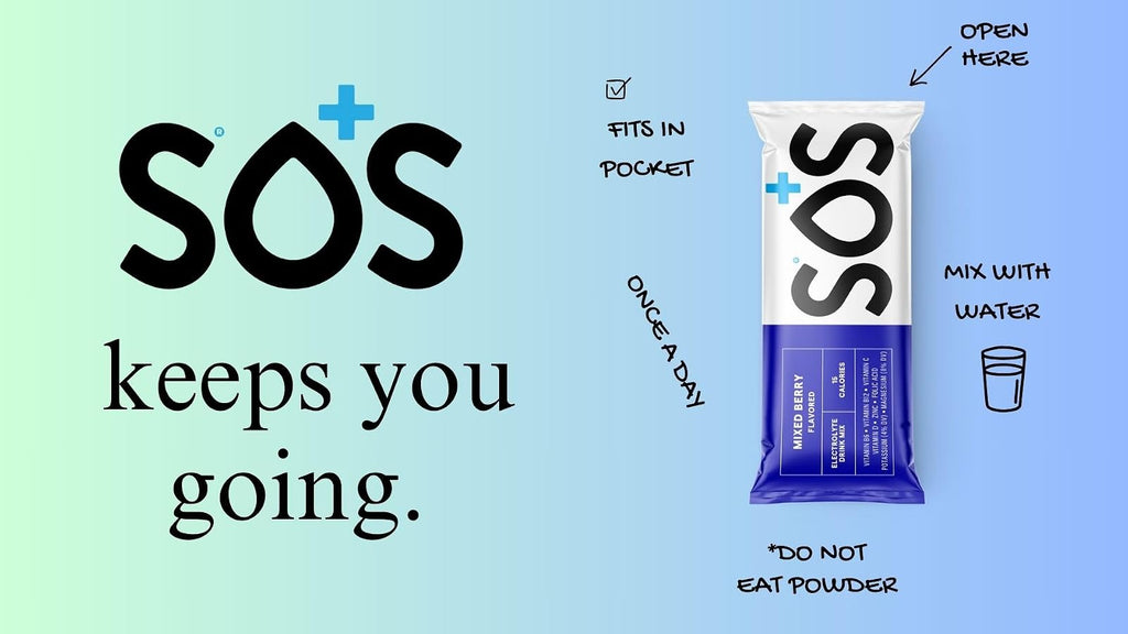 SOS Hydration powder for daily wellness