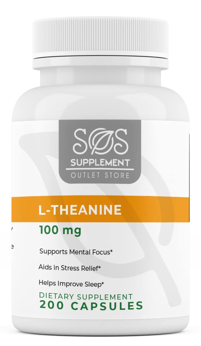 SOS L-Theanine brain support supplement