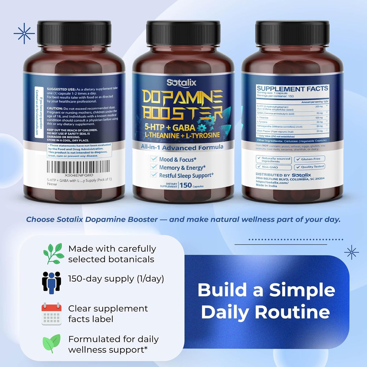Sotalix 5-HTP for daily calm