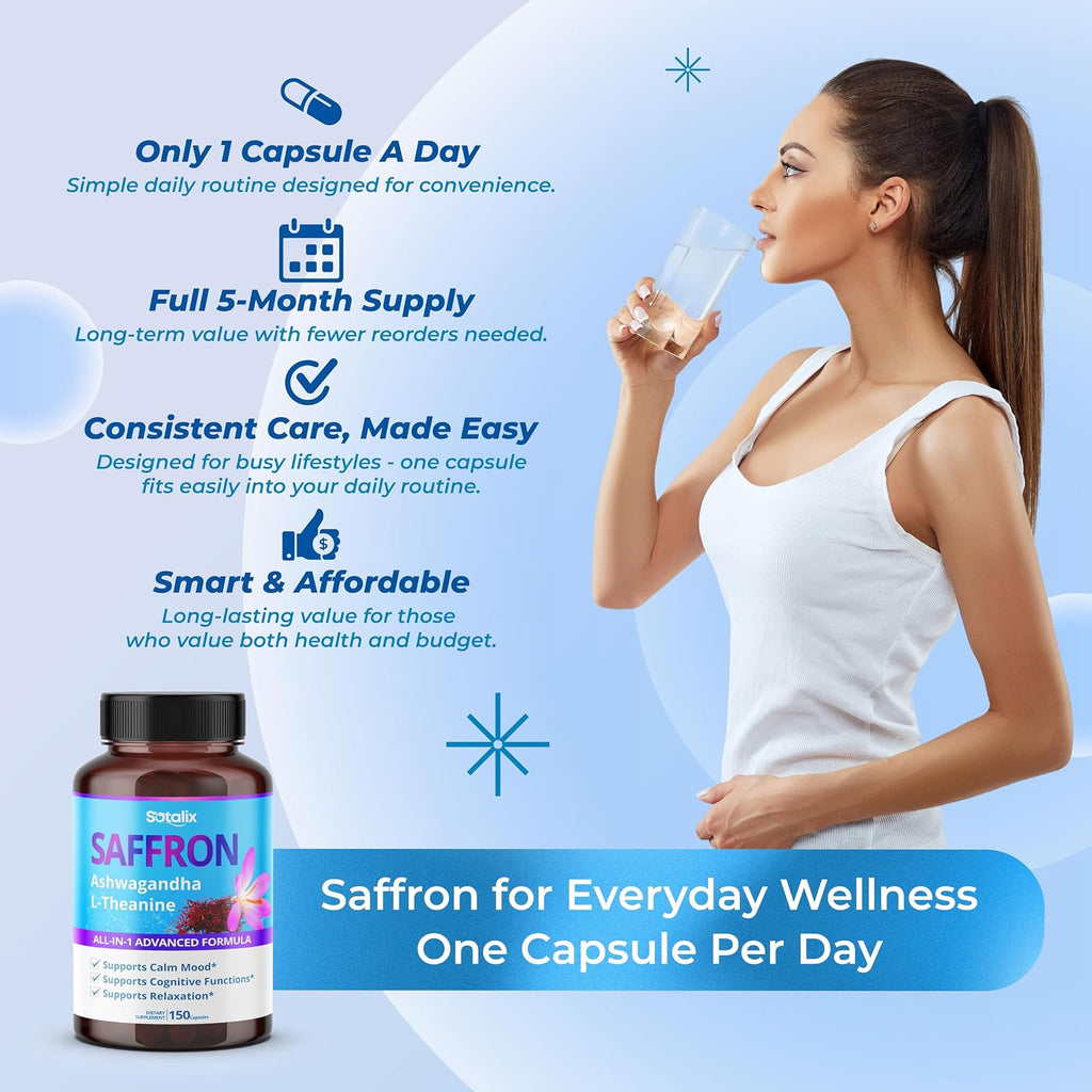 Sotalix ginseng and saffron blend