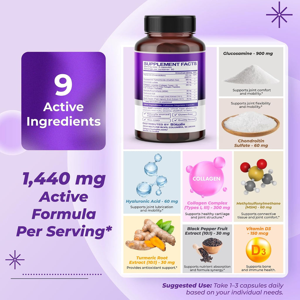 Sotalix glucosamine for active lifestyles