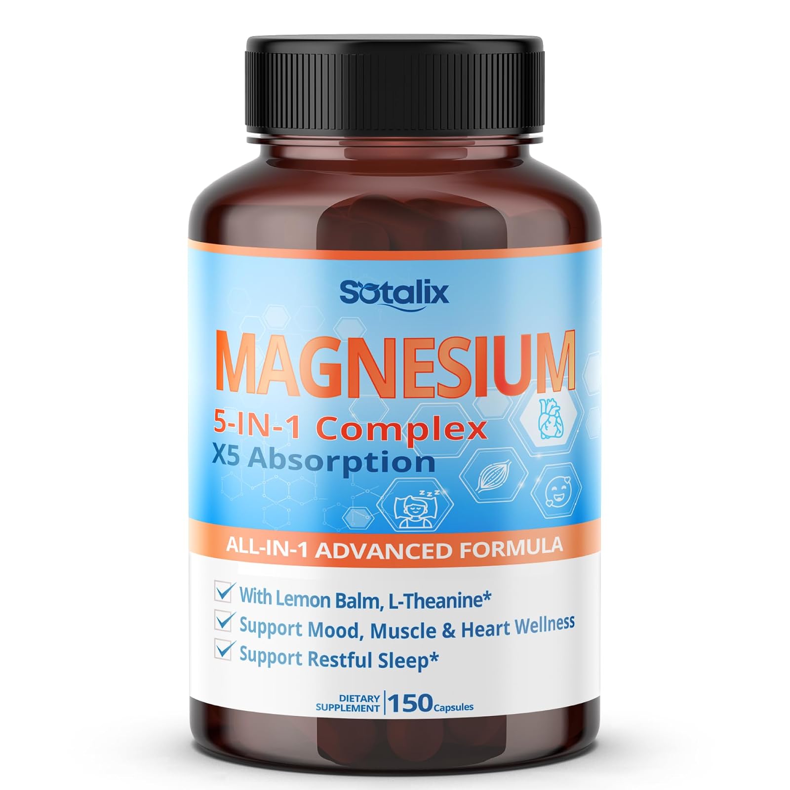Sotalix magnesium complex for relaxation