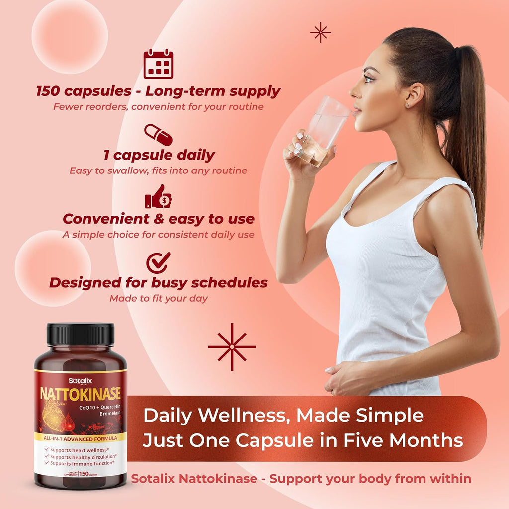 Sotalix multivitamin for seniors with nattokinase