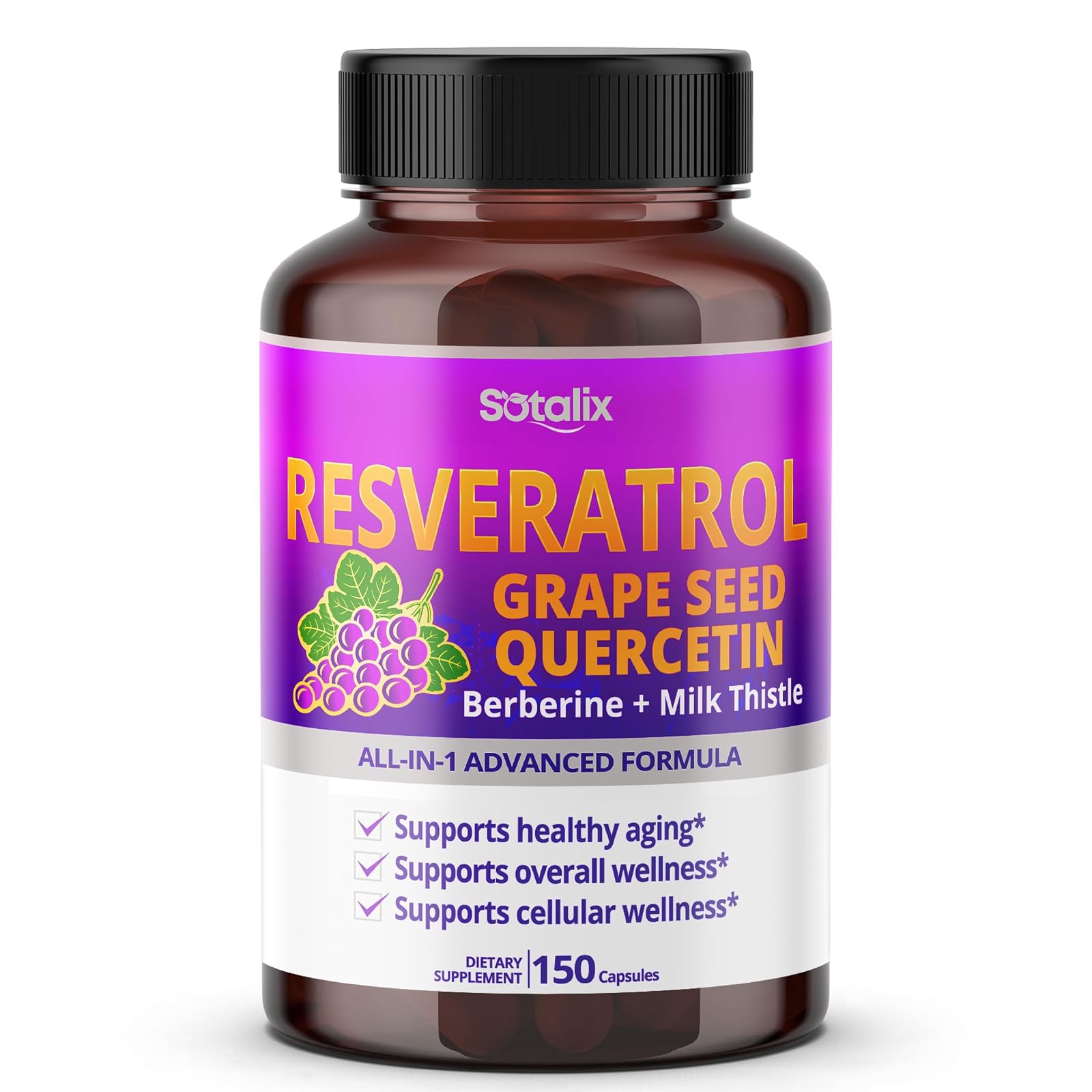 Sotalix Resveratrol antioxidant supplement