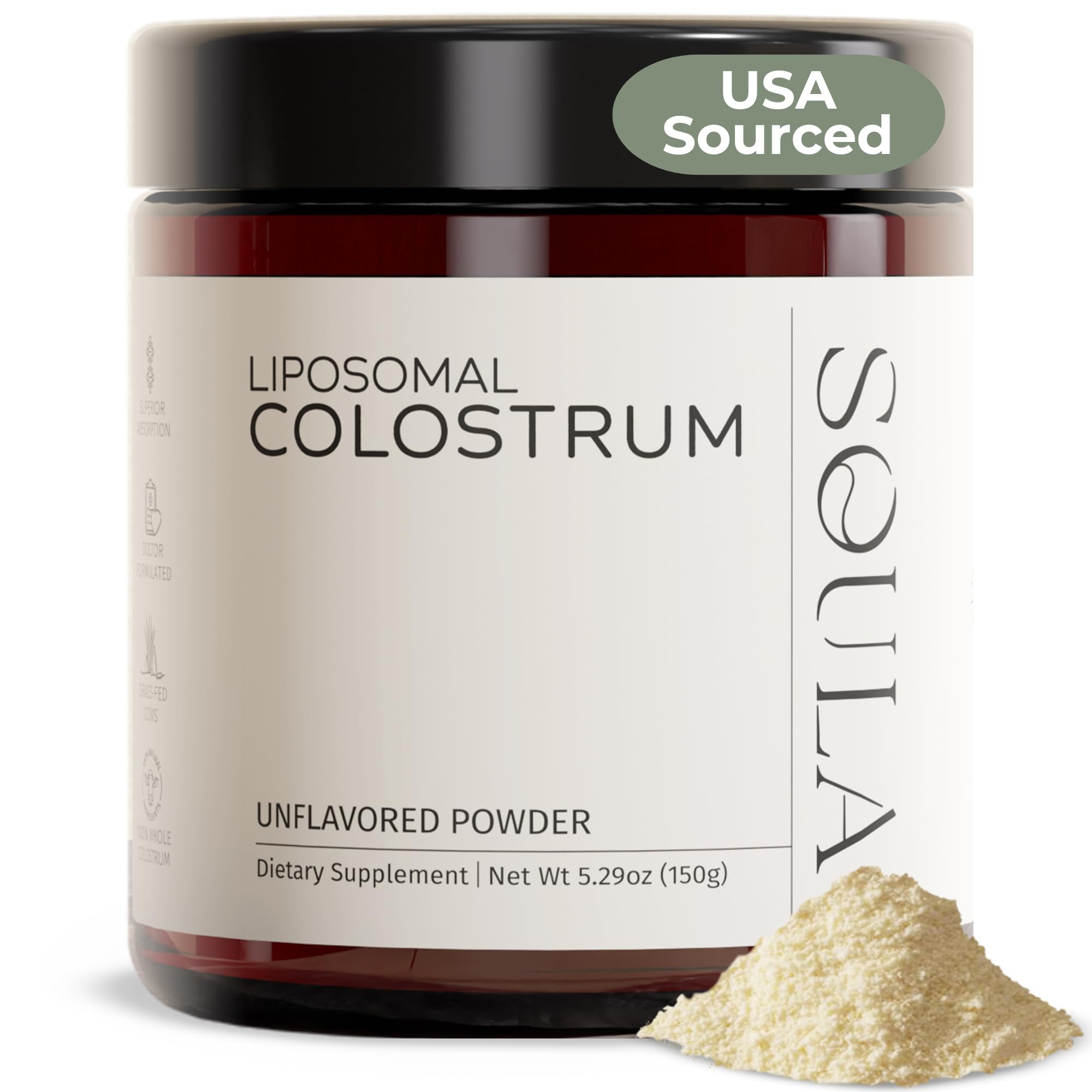 SOULA liposomal colostrum for gut health